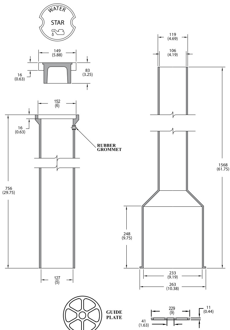 4 ¼" SLIDE VALVE BOXES | Produits BCM